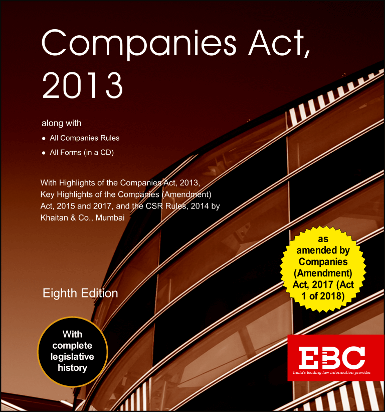 Companies Act 2013 Large EBC Webstore
